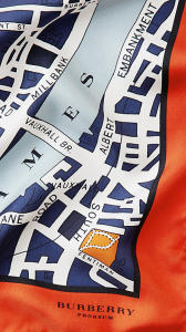 It's all about the Burberry map scarf... - DisneyRollerGirl
