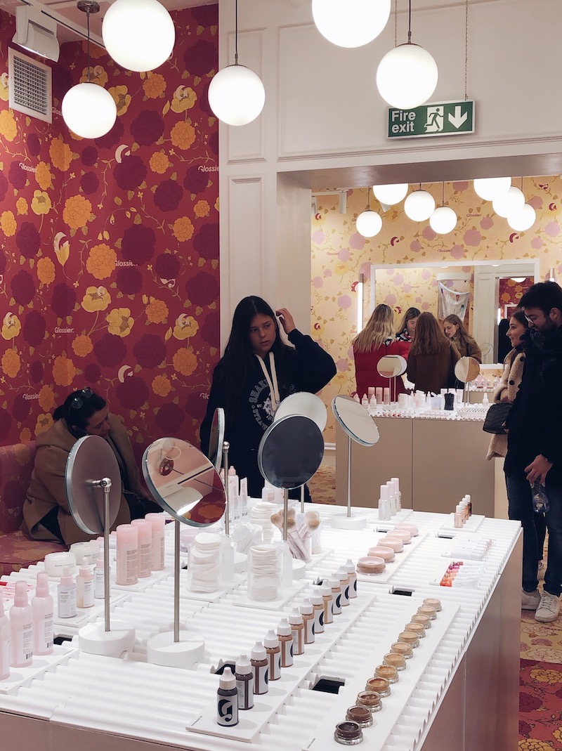 Retail safari: inside the Glossier London pop-up (updated ...